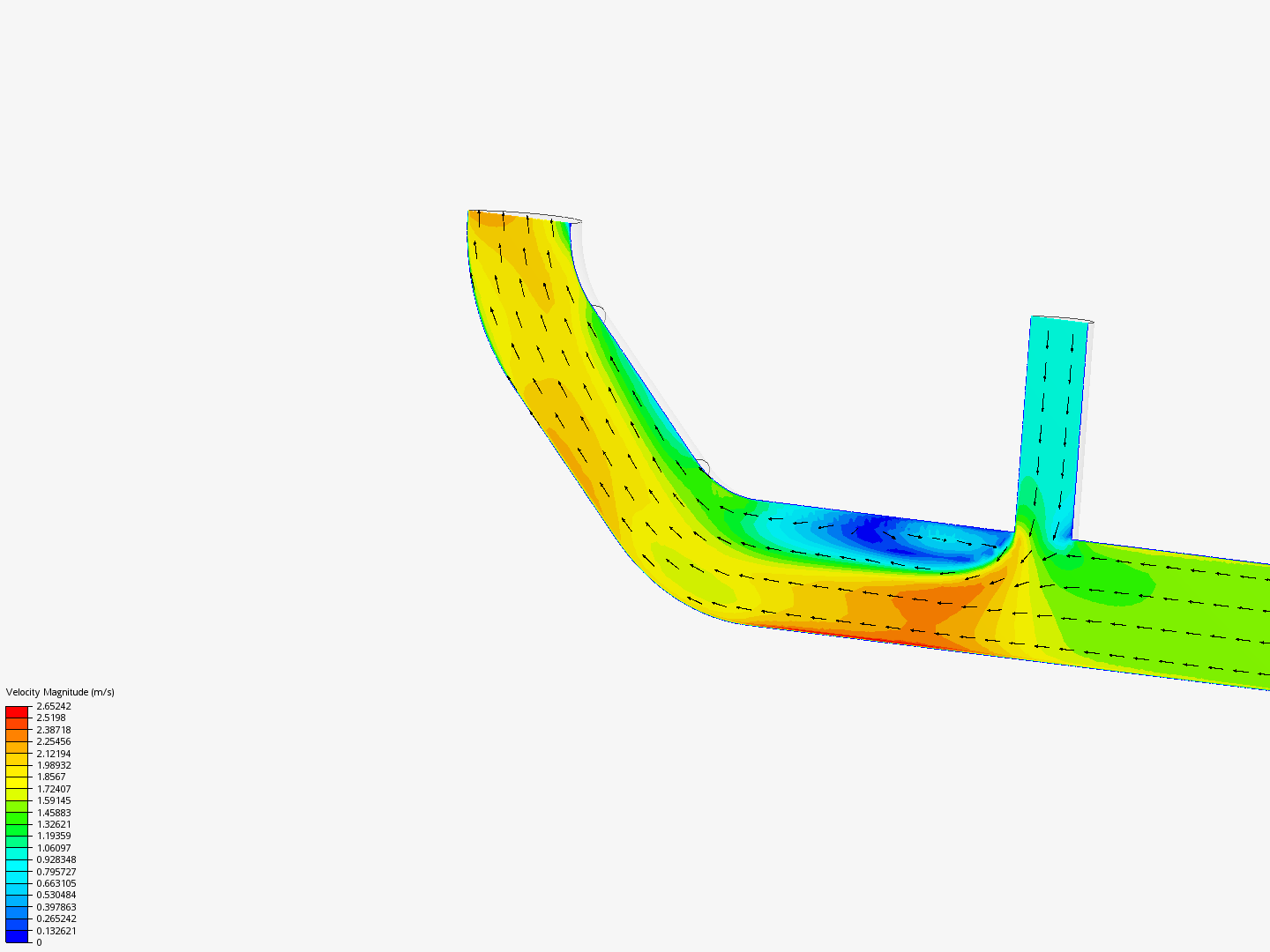 Tutorial 2: Pipe junction flow by fakyaou | SimScale