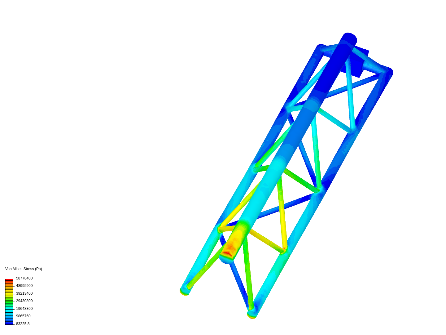 Tutorial - Linear static analysis of a crane by falina | SimScale
