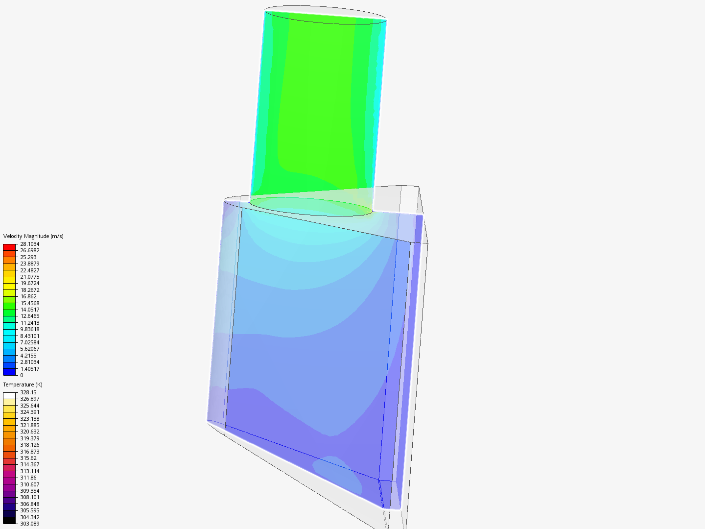 Plenum de salida 2 - Copy - Copy by falopa134 | SimScale