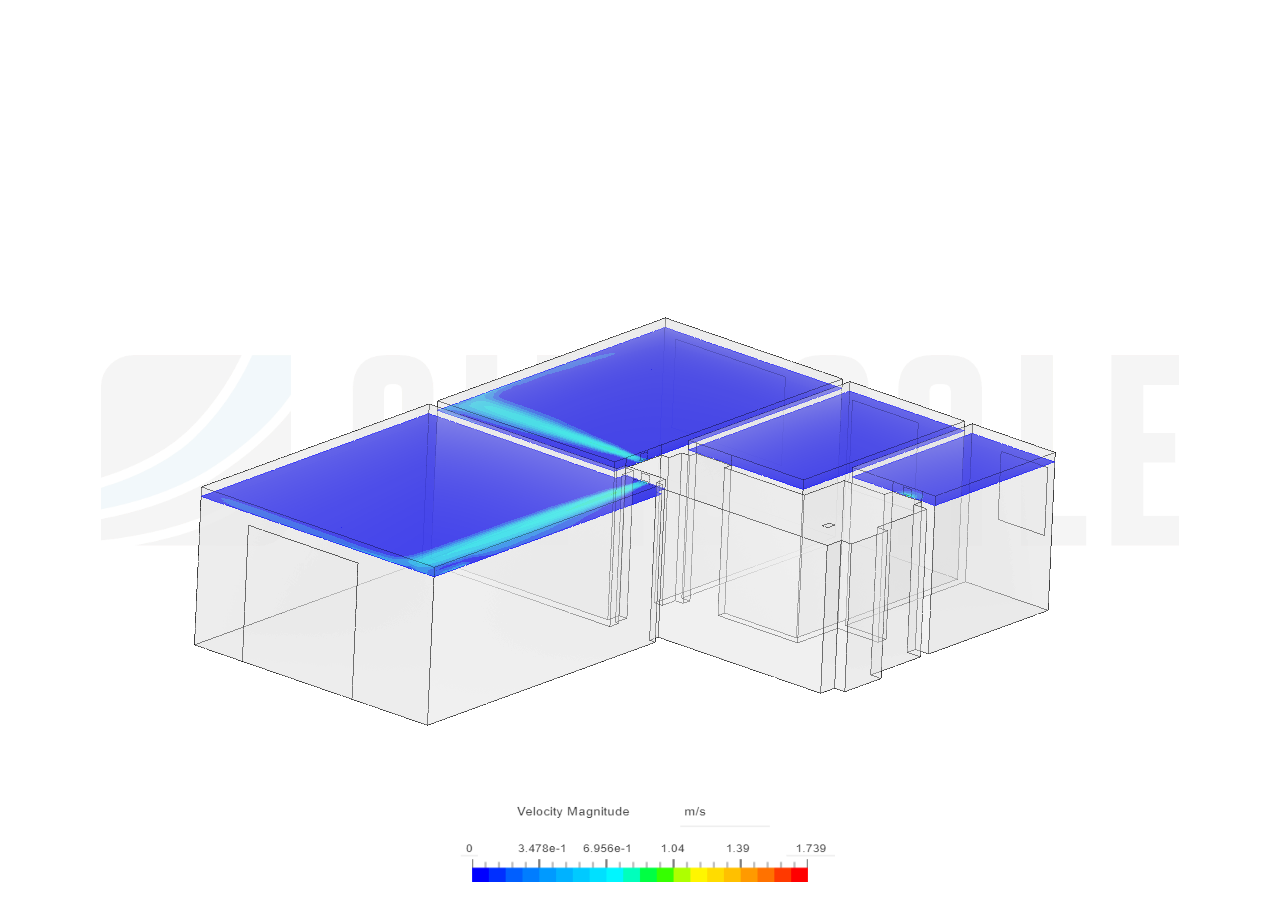 Mechanical ventilation base case by fanut2310 | SimScale