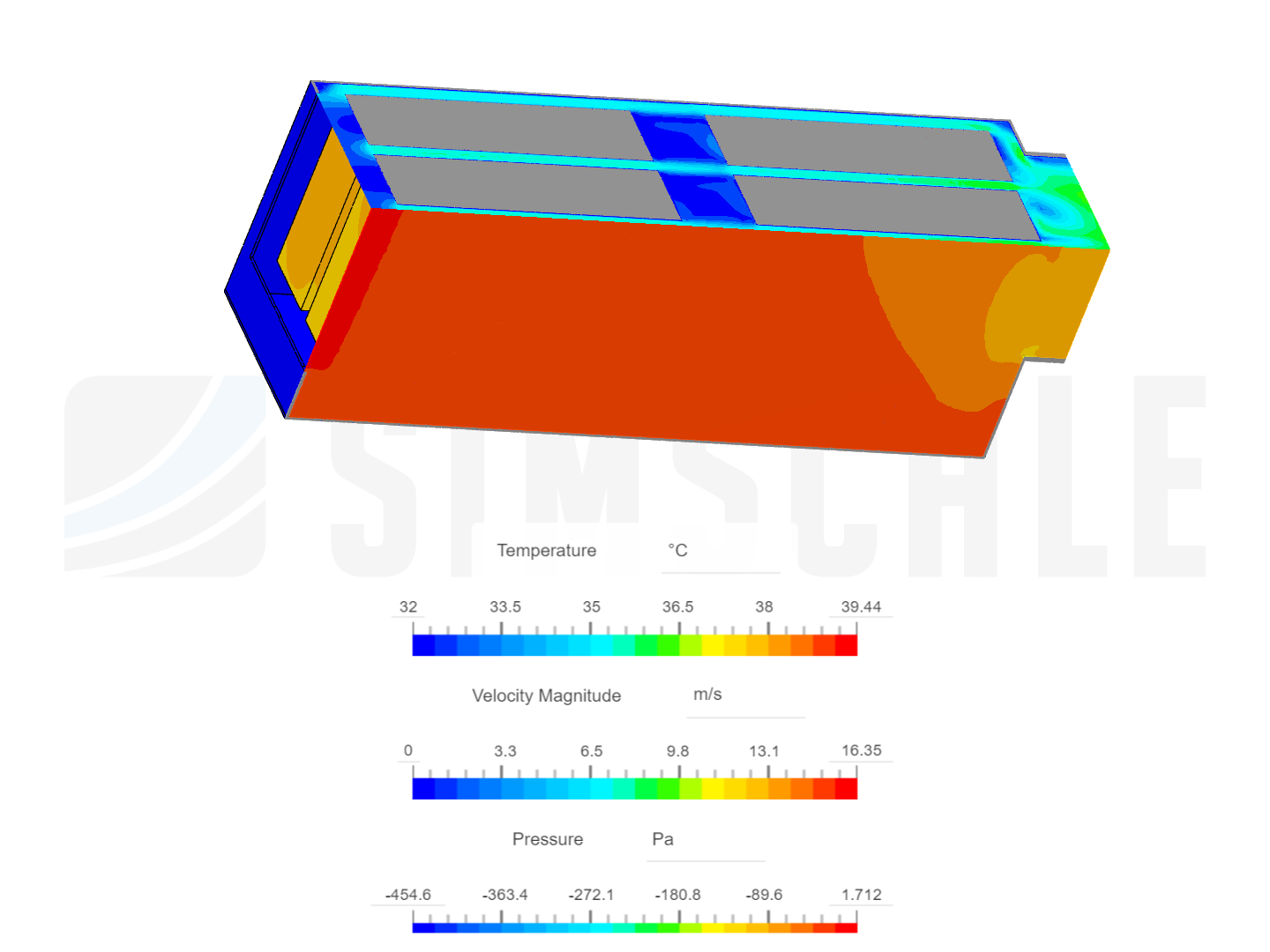 duct with cooling by fayided617 | SimScale