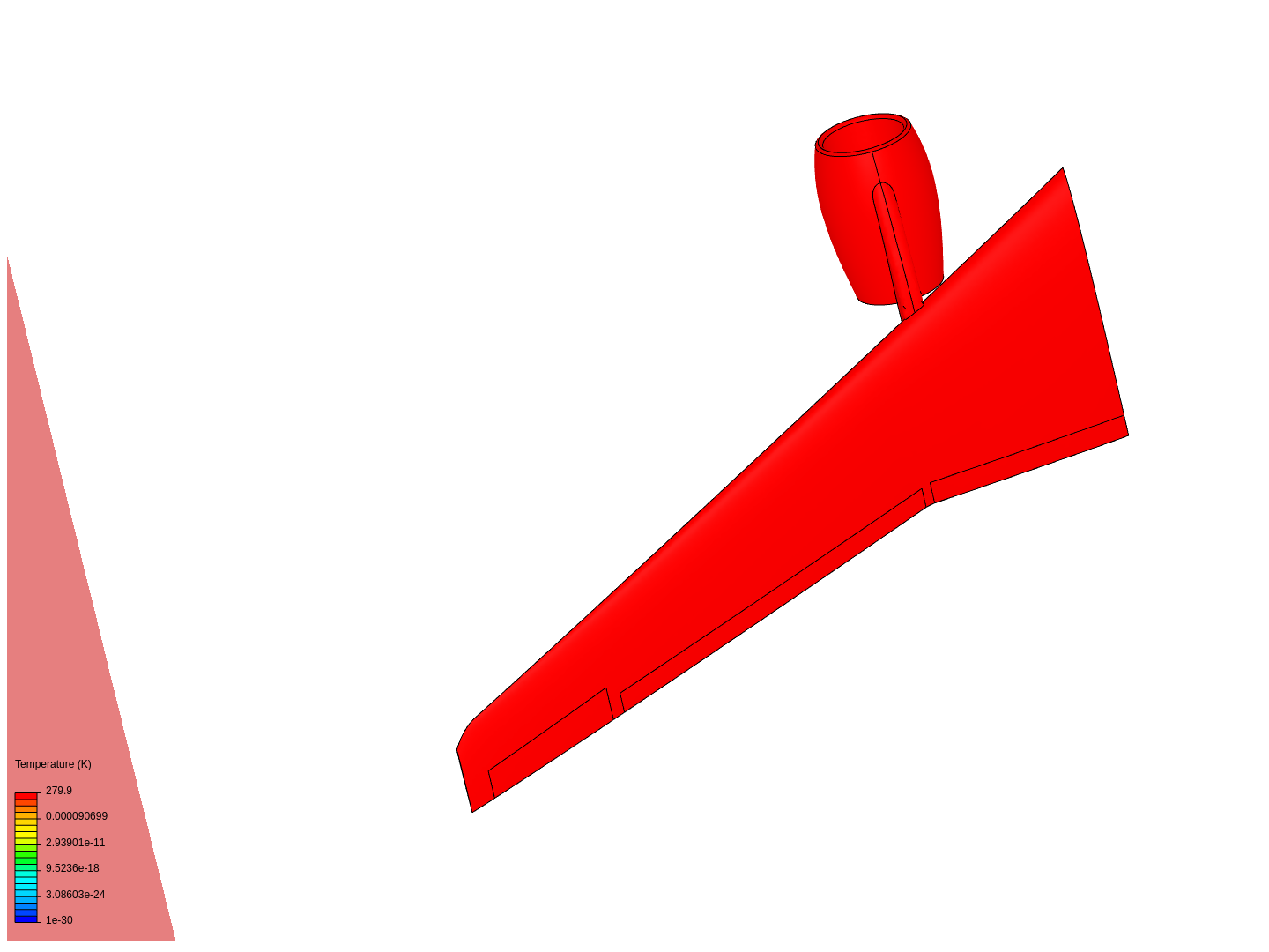 Tutorial: Compressible Flow Around a Wing by flescano154 | SimScale