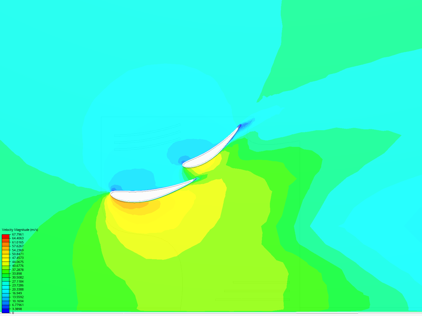 rear wing cfd 2 by flsopenha23 | SimScale