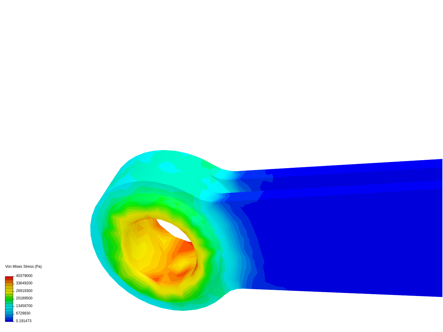 Tutorial 1: Connecting rod stress analysis by fmauri | SimScale