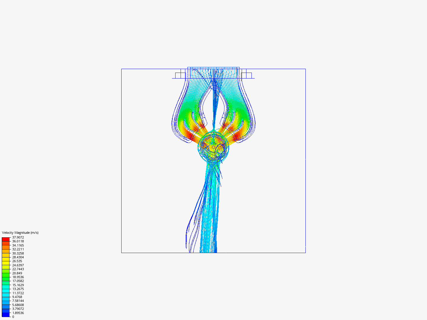 Double Fan duct v1.1 by fmrigon | SimScale