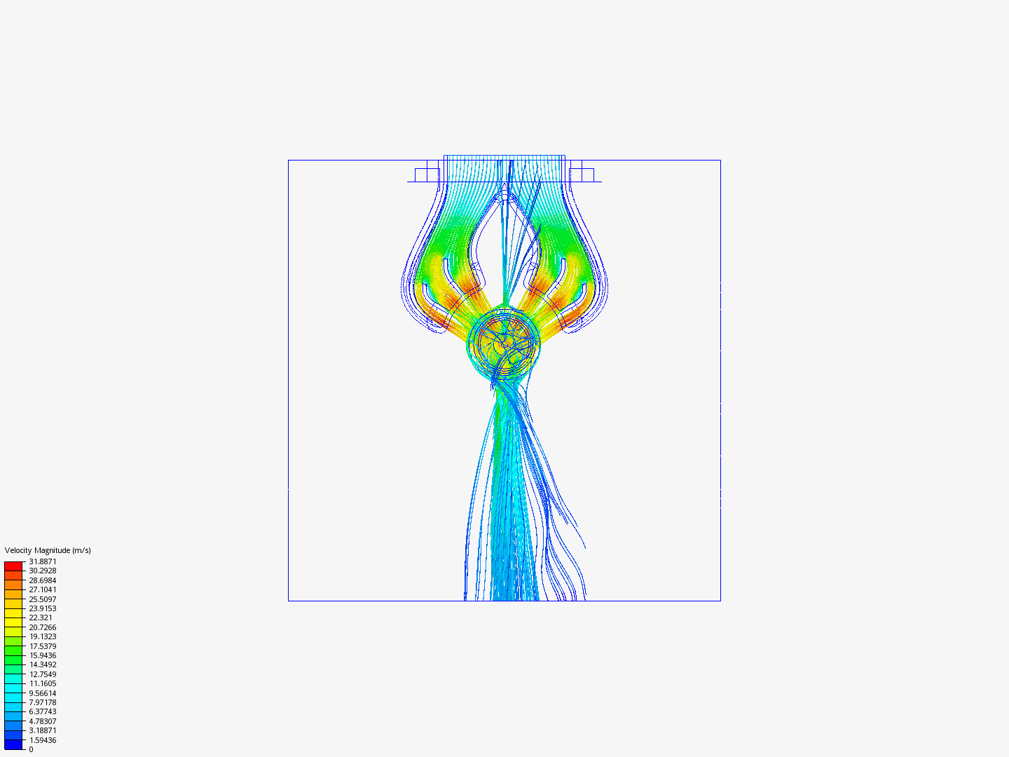 Double fan duct v1.4 by fmrigon | SimScale