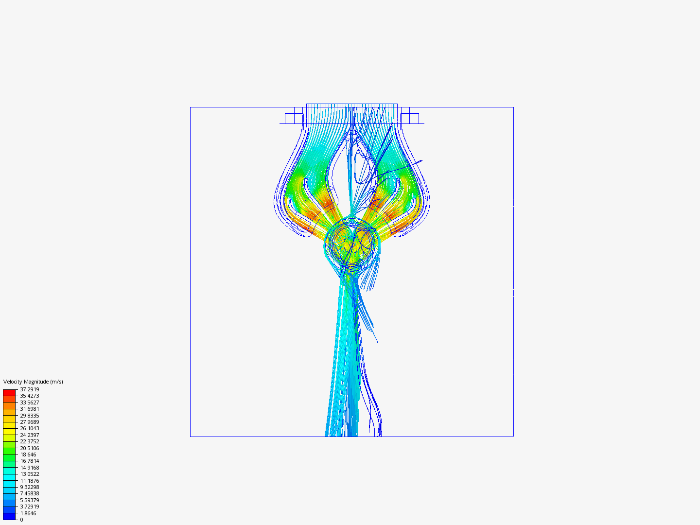 Double fan duct v1.5 by fmrigon | SimScale