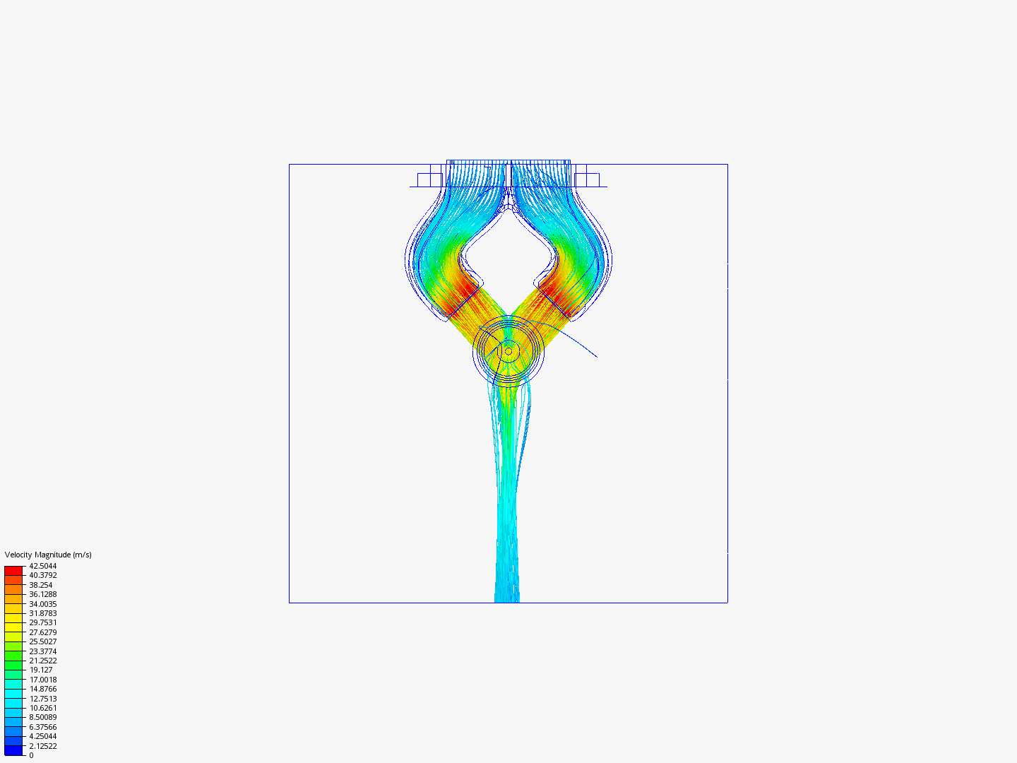 Double fan duct v2.4 by fmrigon | SimScale