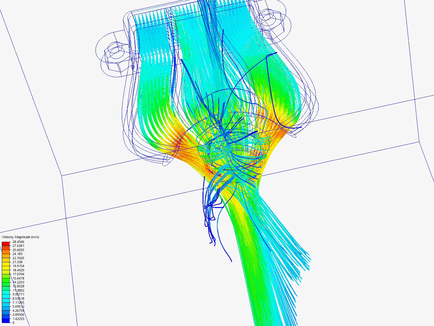New Fan Duct by fmrigon | SimScale
