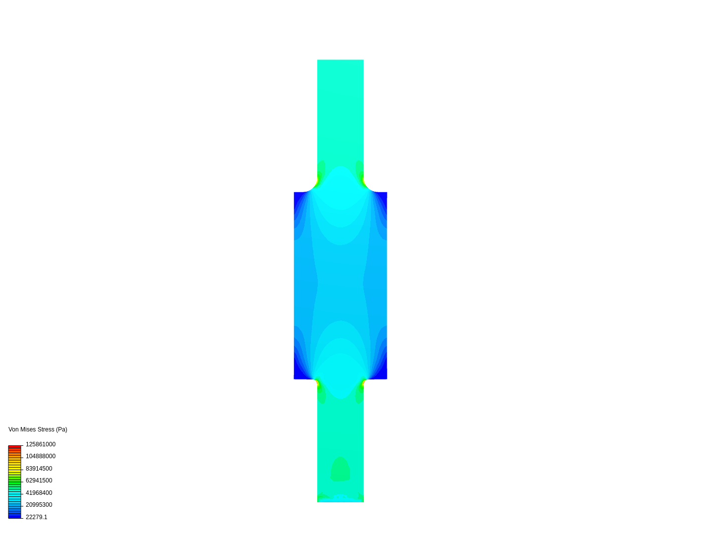 Concentración esfuerzos tensión by fpiedrahita | SimScale