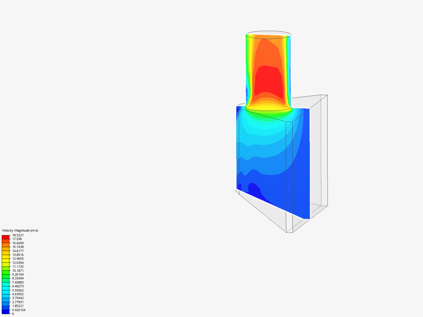 Plenum de salida by franstocco1 | SimScale