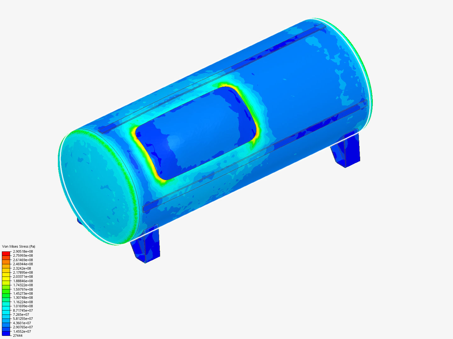 pressure_vessel by fsendemail | SimScale