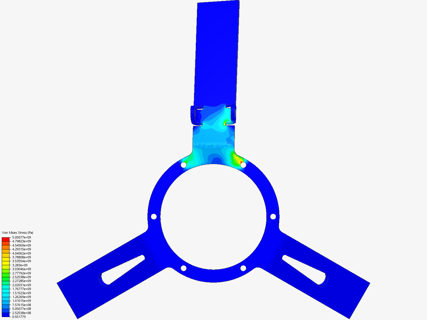 wheel frame by fshojaei | SimScale