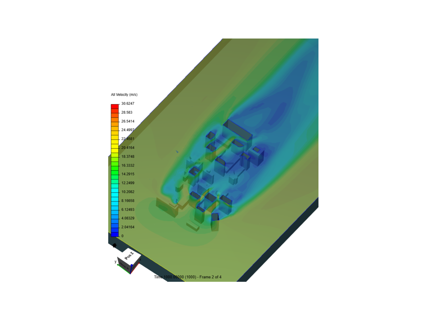 City Plan Wind Study by fshurick | SimScale