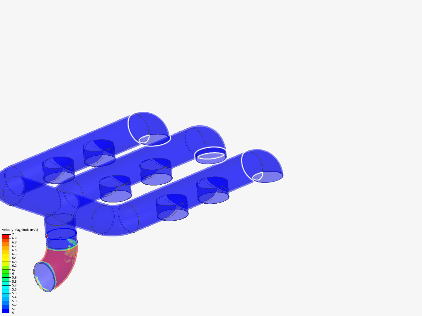 Greenhouse Prototype Airflow Sim by funnimonke6 | SimScale