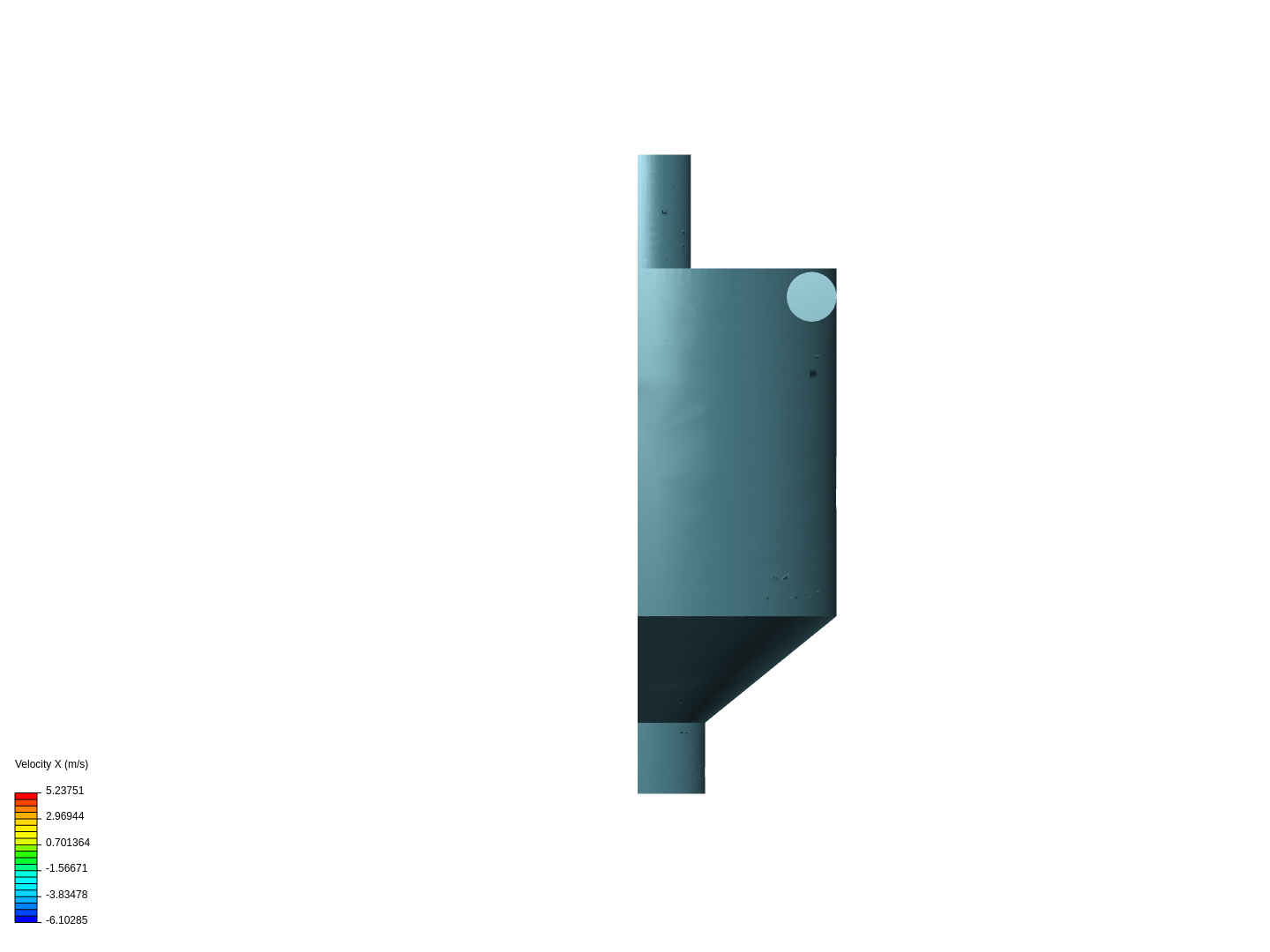 Cyclone separator by fverde | SimScale