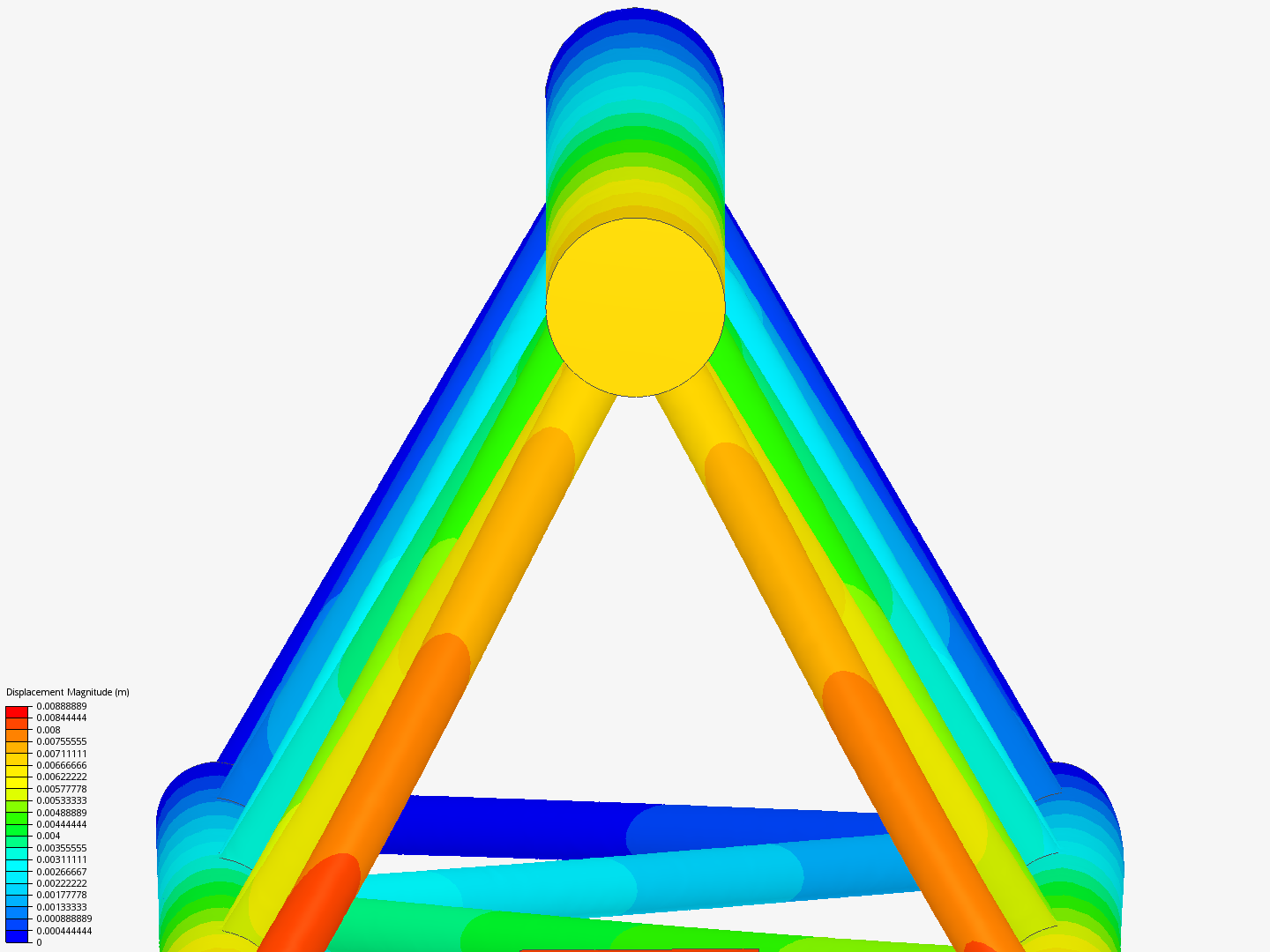 Tutorial - Linear static analysis of a crane by gbellentani | SimScale