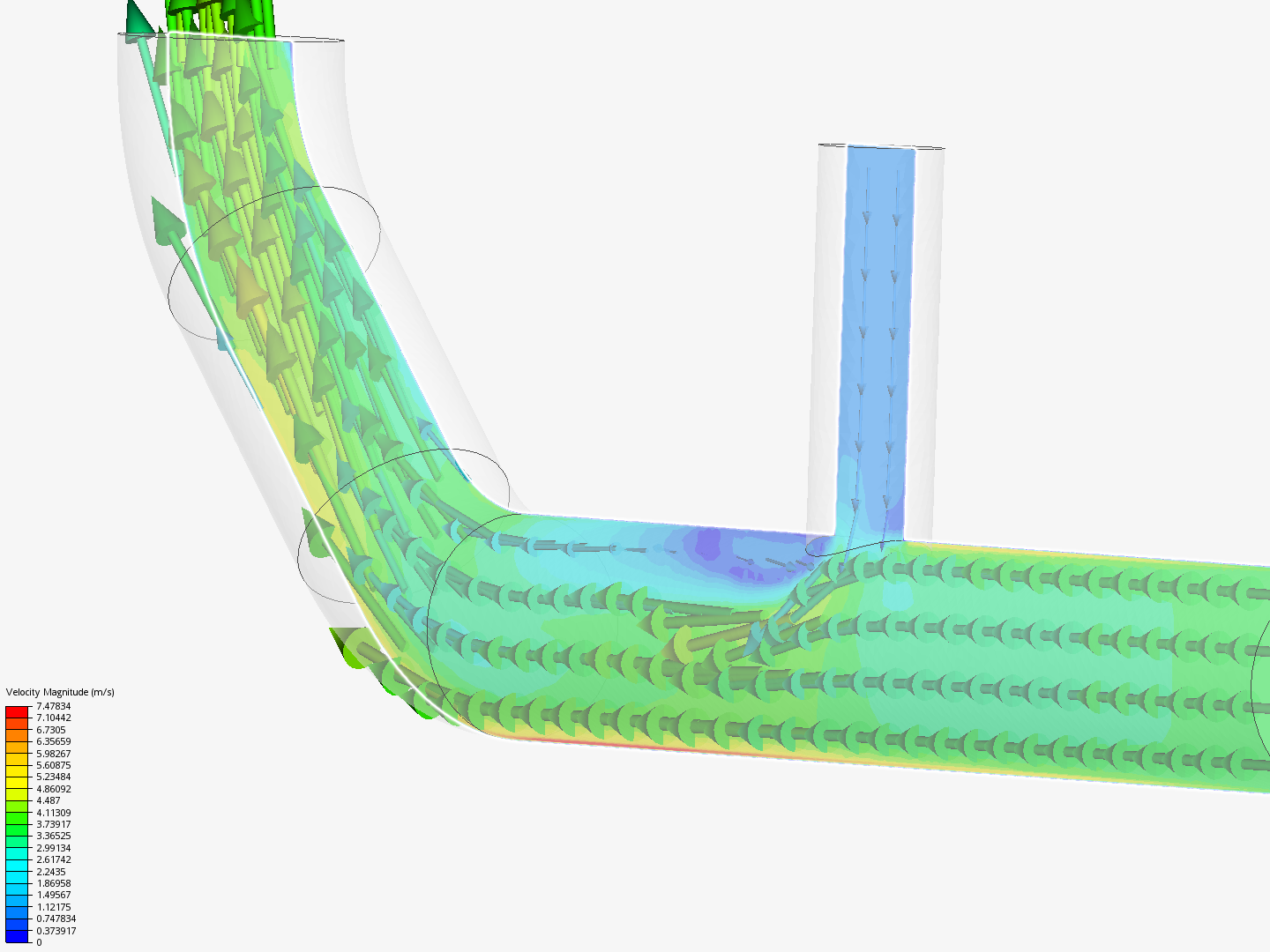 Pipe Junction Model - Copy by geludaga | SimScale