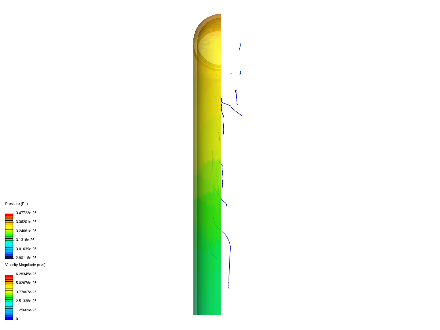 Pipe Water flow test by getkarthikeyan | SimScale