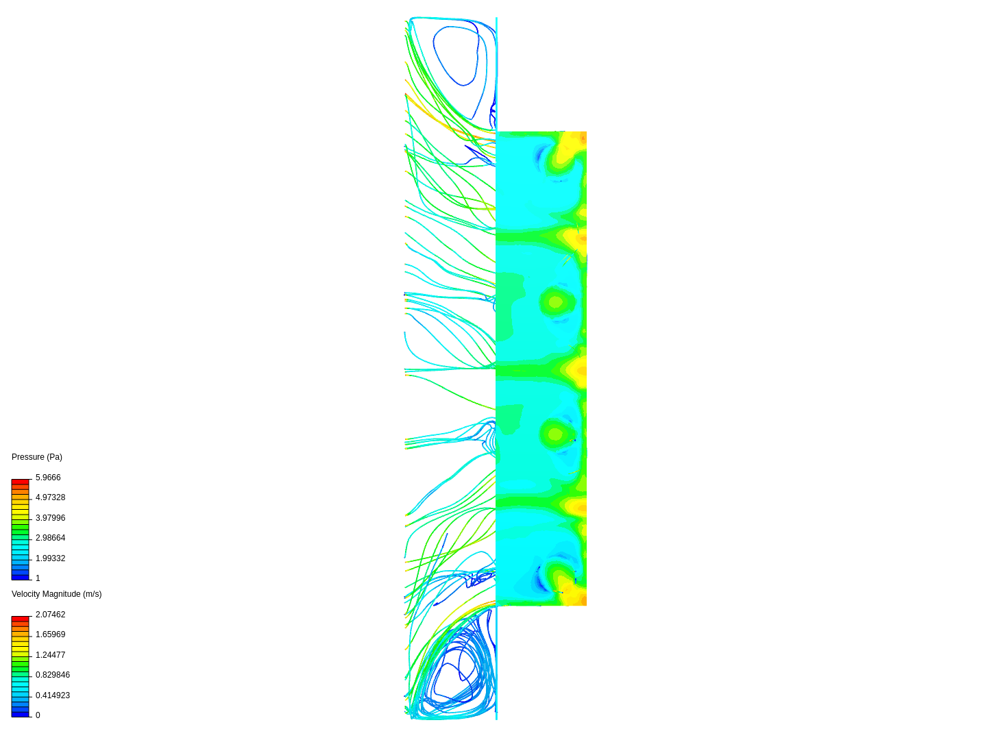 Main Deck plenum box with obstacles by ggedrimas | SimScale