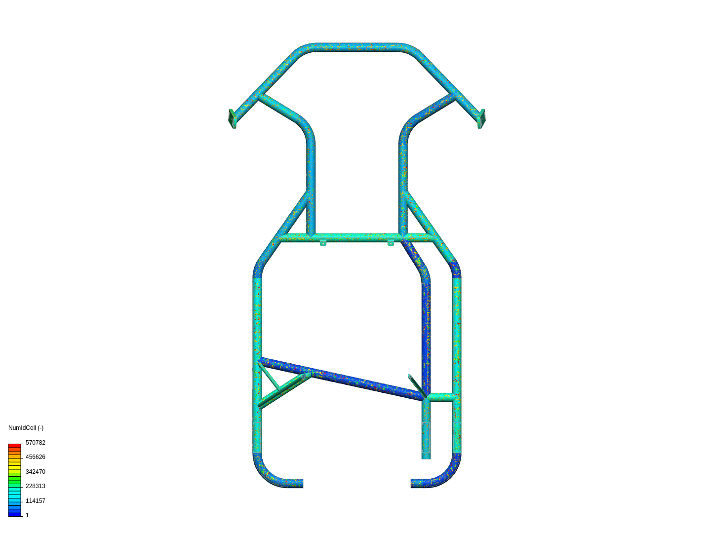 CIK-FIA KART CHASSIS by ggiraldo | SimScale