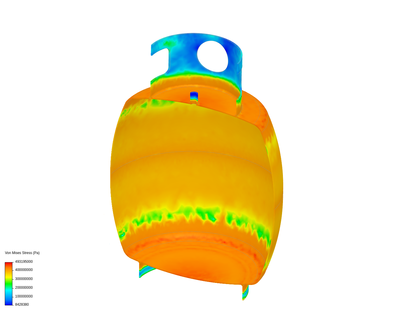 Tutorial - Structural Plastic Analysis of a Pressure Vessel by ggiraldo ...