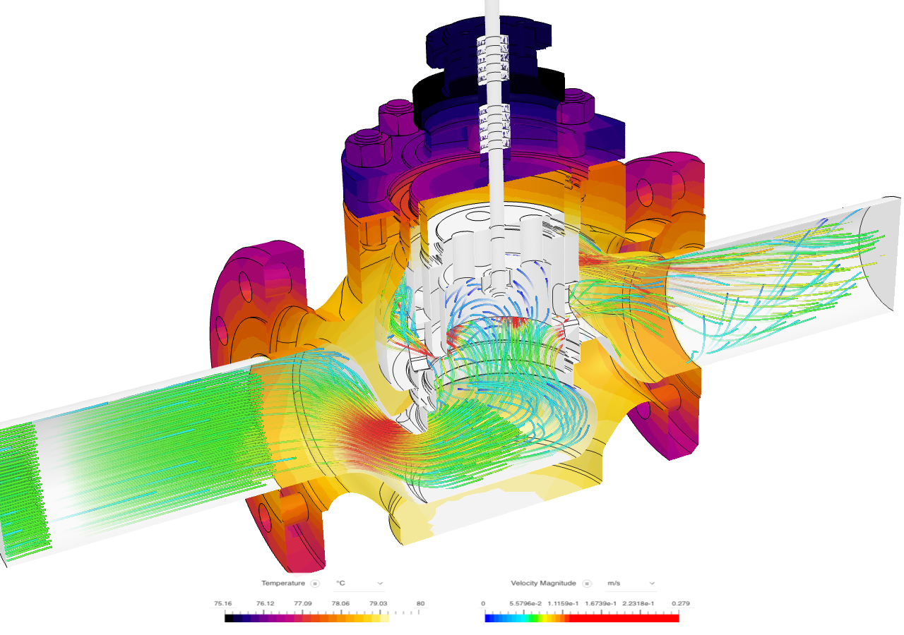 Control Valve CFD - Copy by gleturio | SimScale