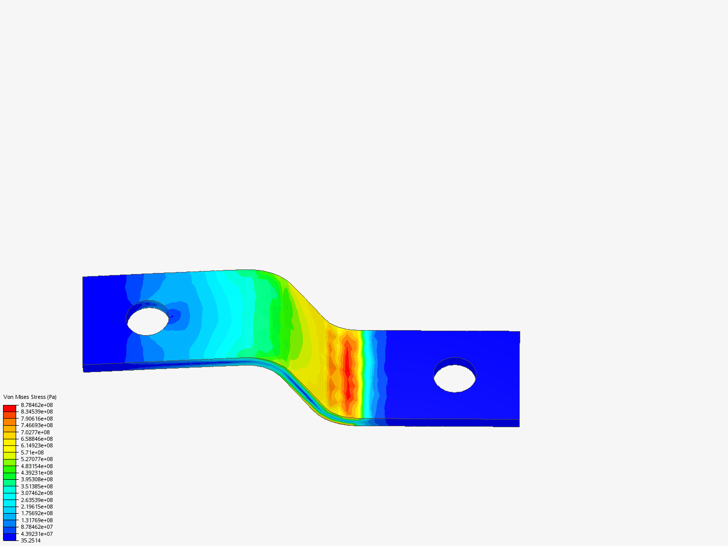 Tutorial 1: Connecting rod stress analysis by gmucacia | SimScale