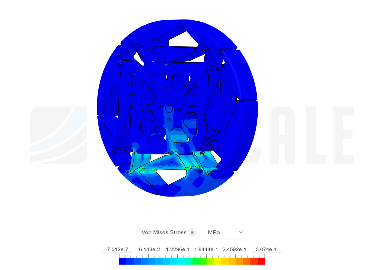 PaTS-Wheel Stress Analysis by gnirwanto_part | SimScale