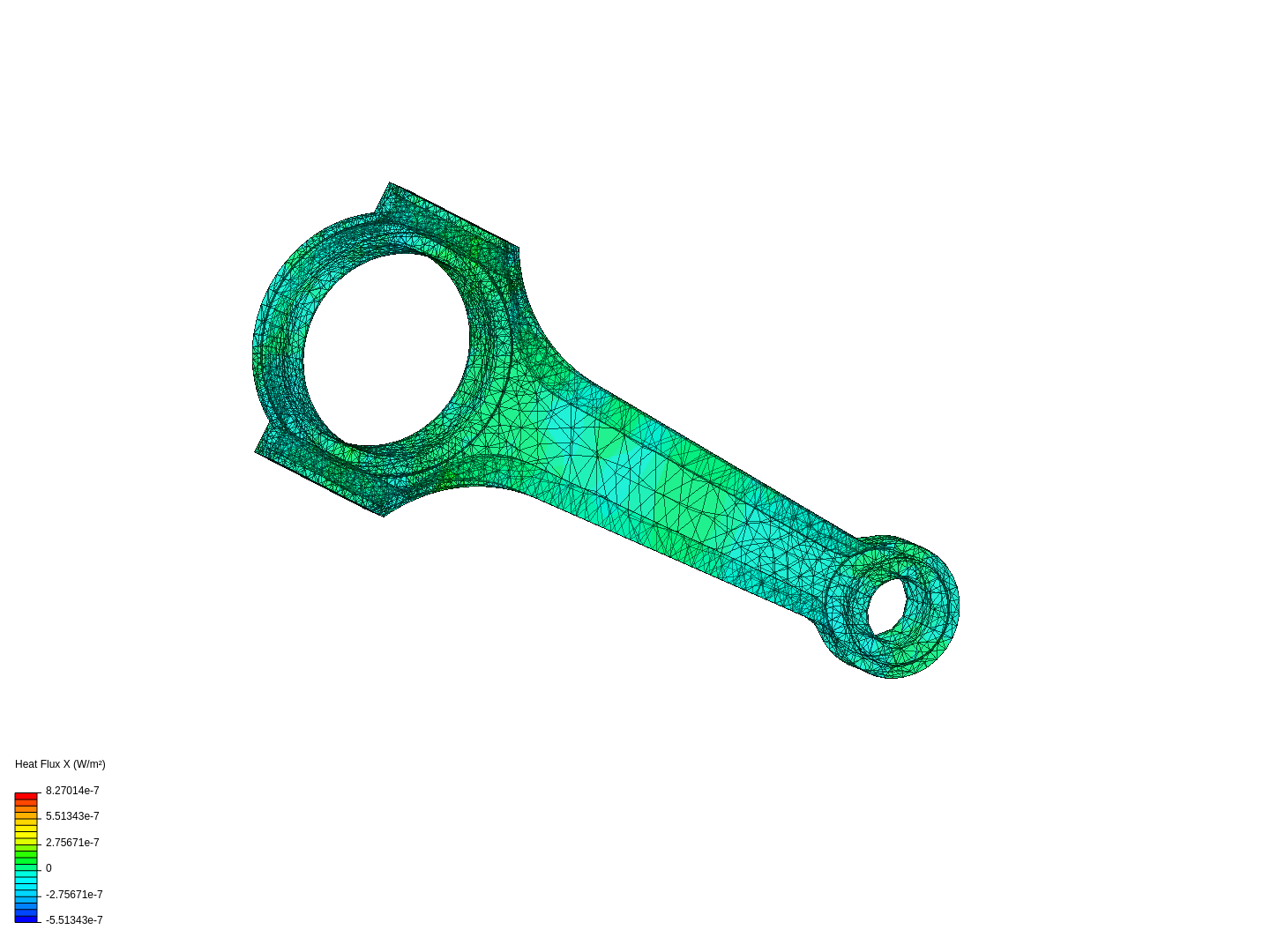 Tutorial 1: Connecting rod stress analysis by gobalkrishnan | SimScale