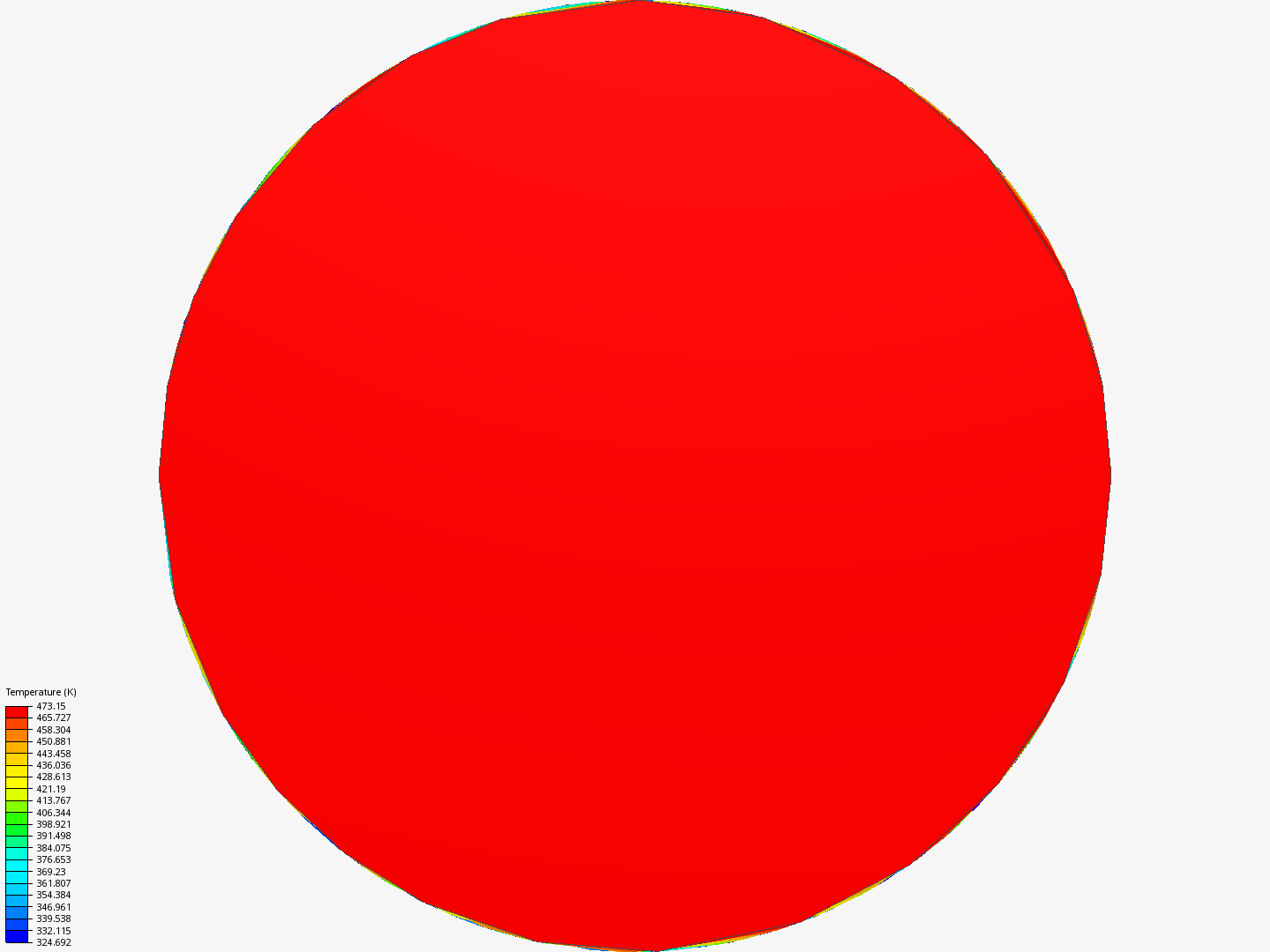 Thermal analysis of a copper wire by gopikavnair | SimScale