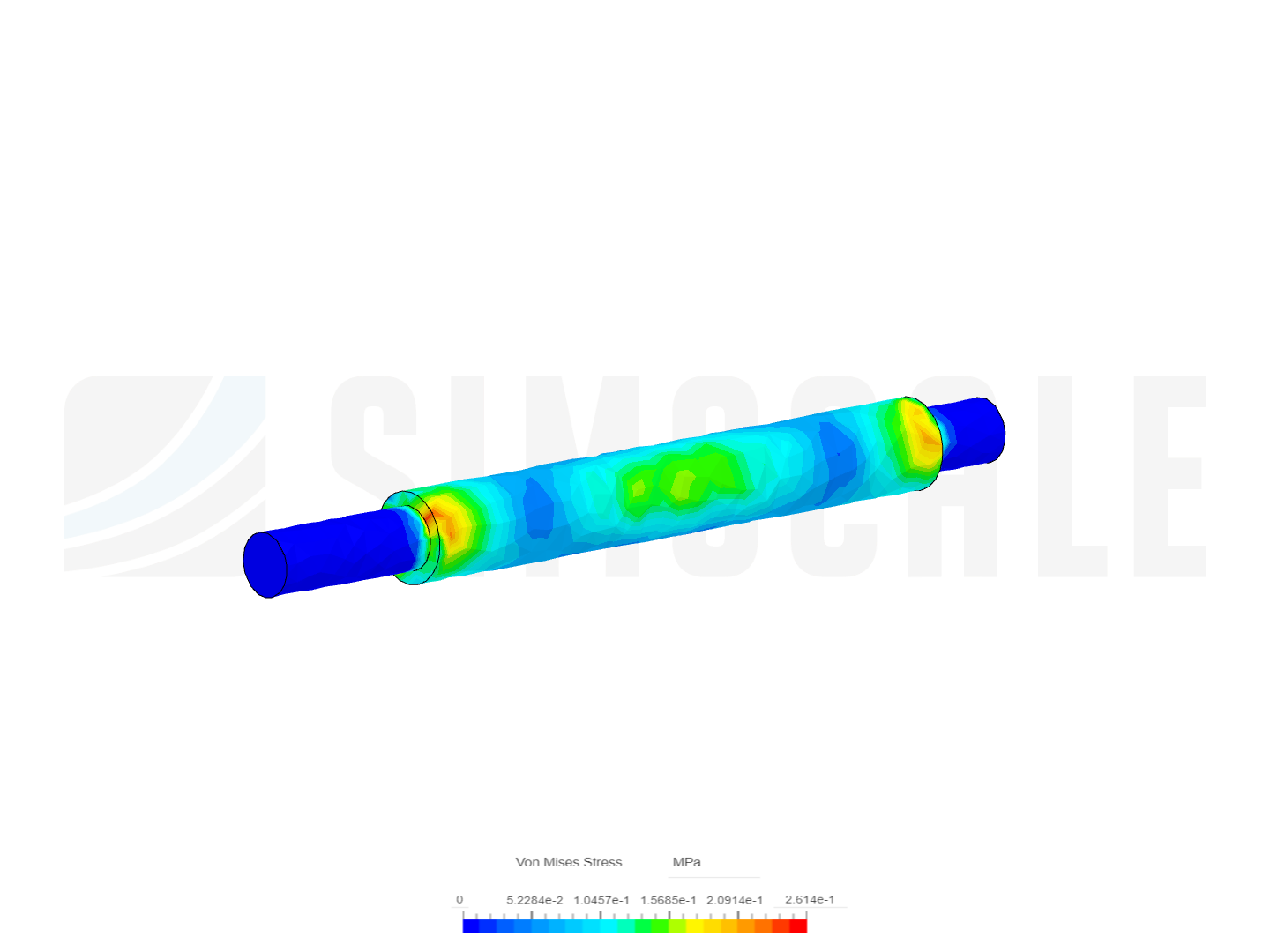 Tutorial 1: Connecting rod stress analysis by gpaschalides | SimScale