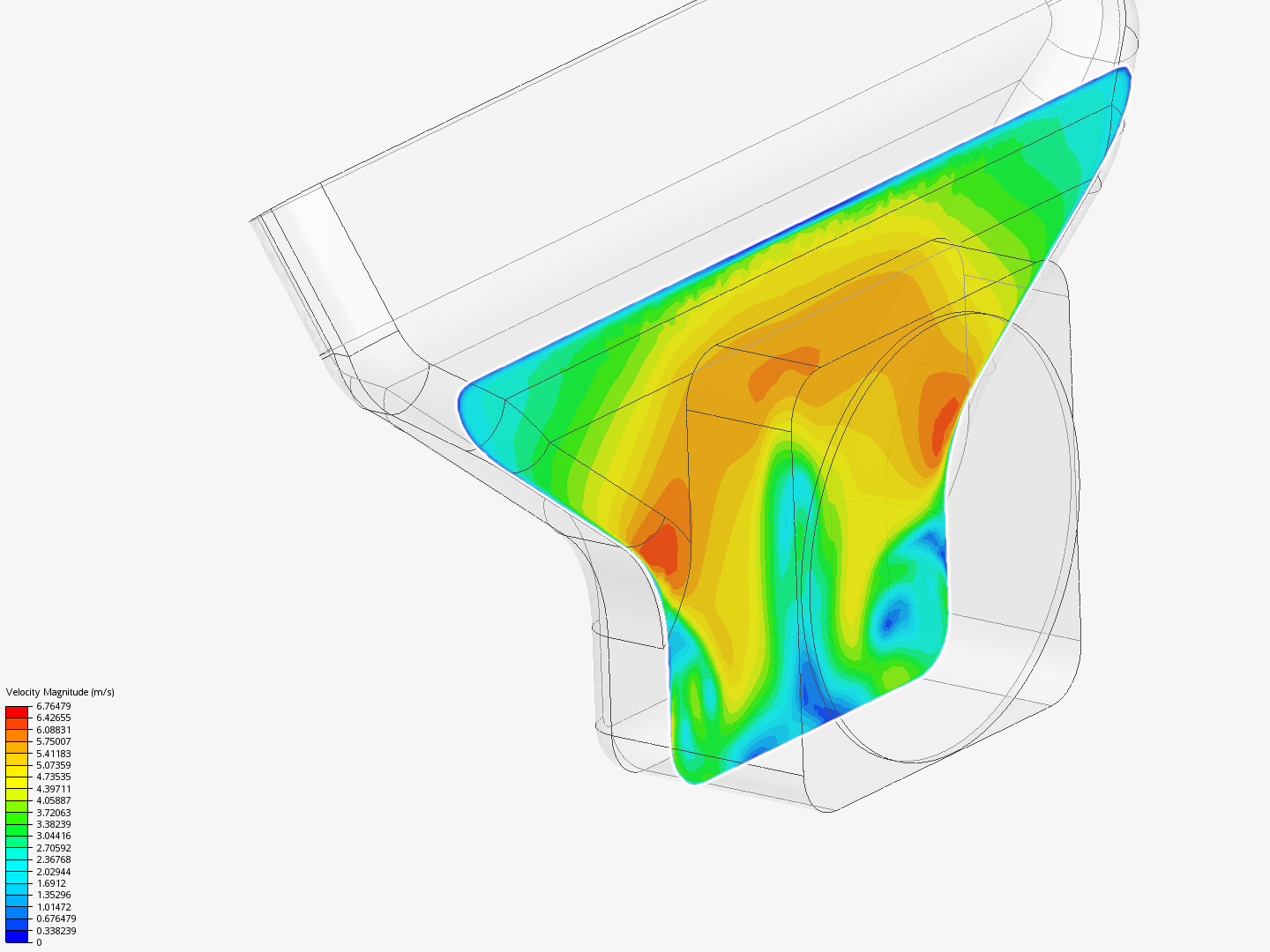 CFD convogliatore by gpisani | SimScale