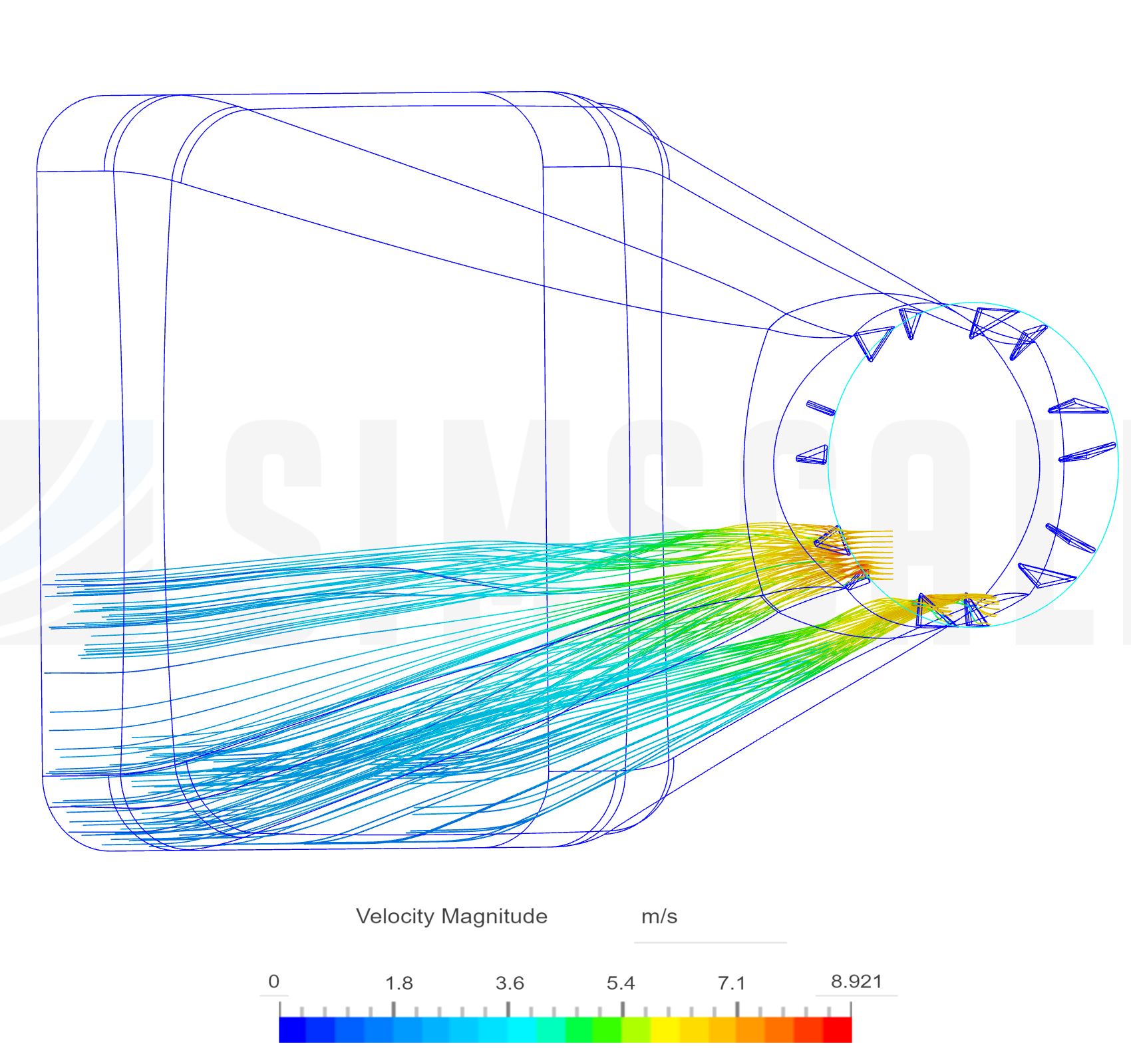 Diffuser flow by gresende | SimScale