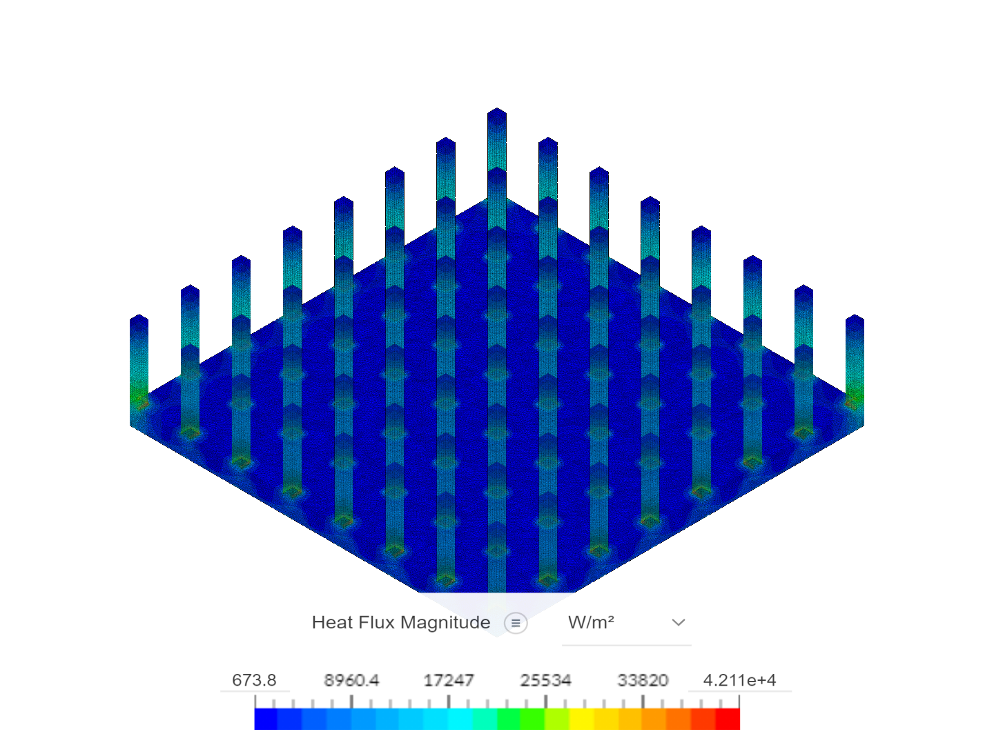 conical fins by gsaluja | SimScale