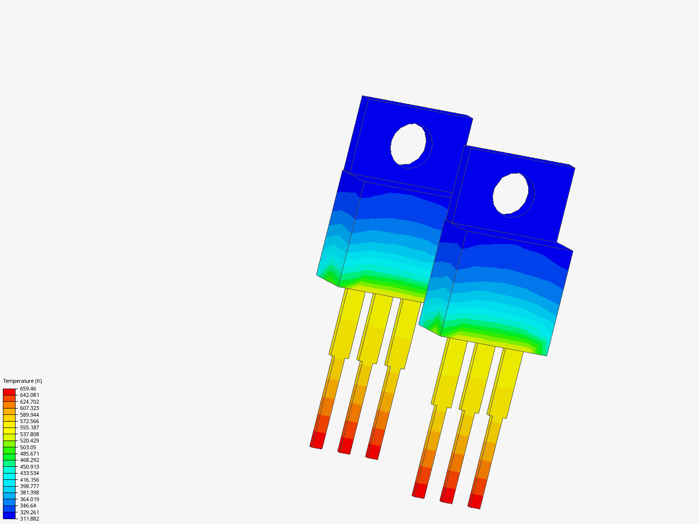 Thermal analysis by gskyrianos | SimScale