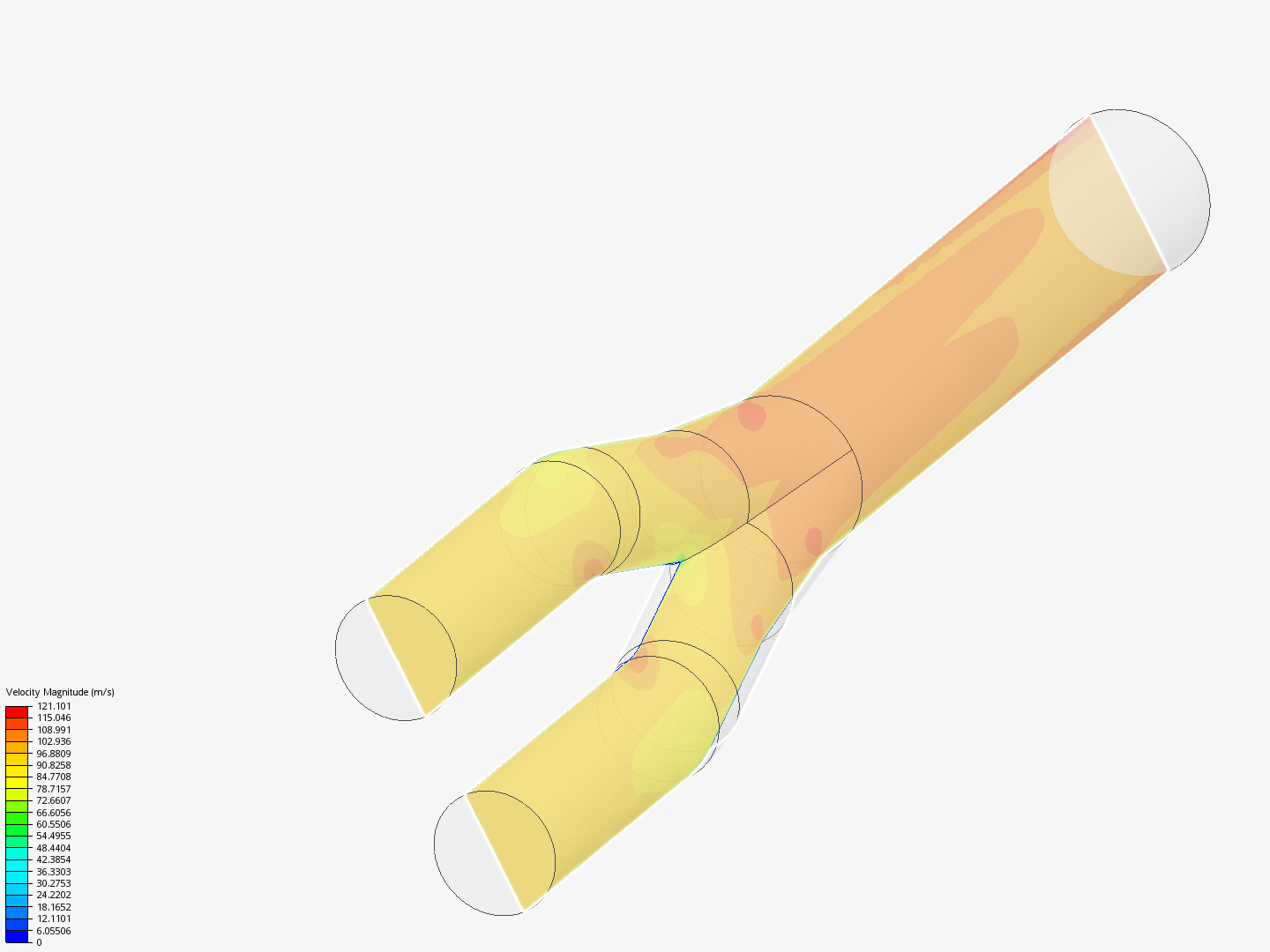 Y Pipe by gstaschuk | SimScale