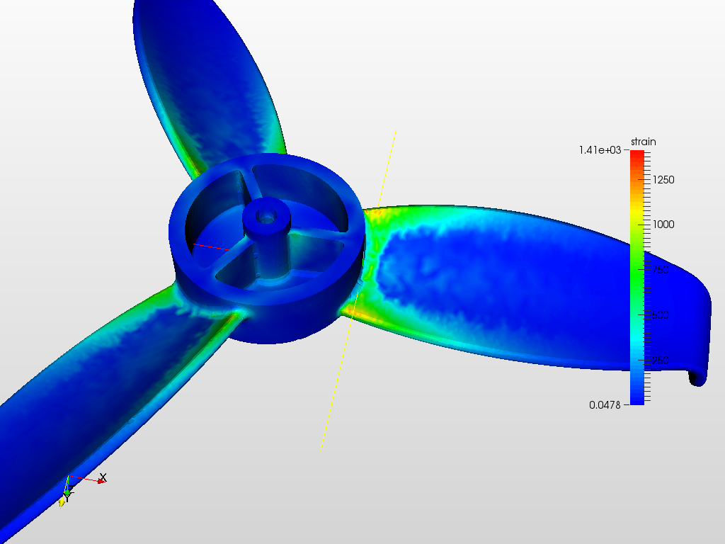propeller_static_test by gtsoukalas | SimScale