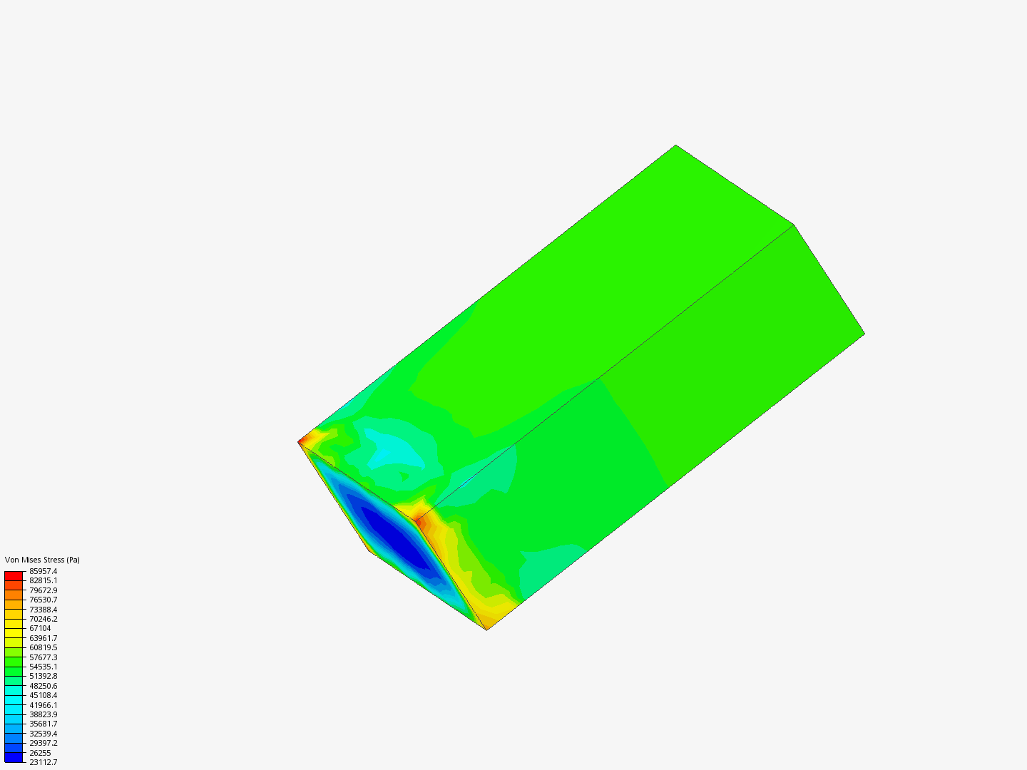 Tutorial - Linear static analysis of a crane by gumasasongko | SimScale