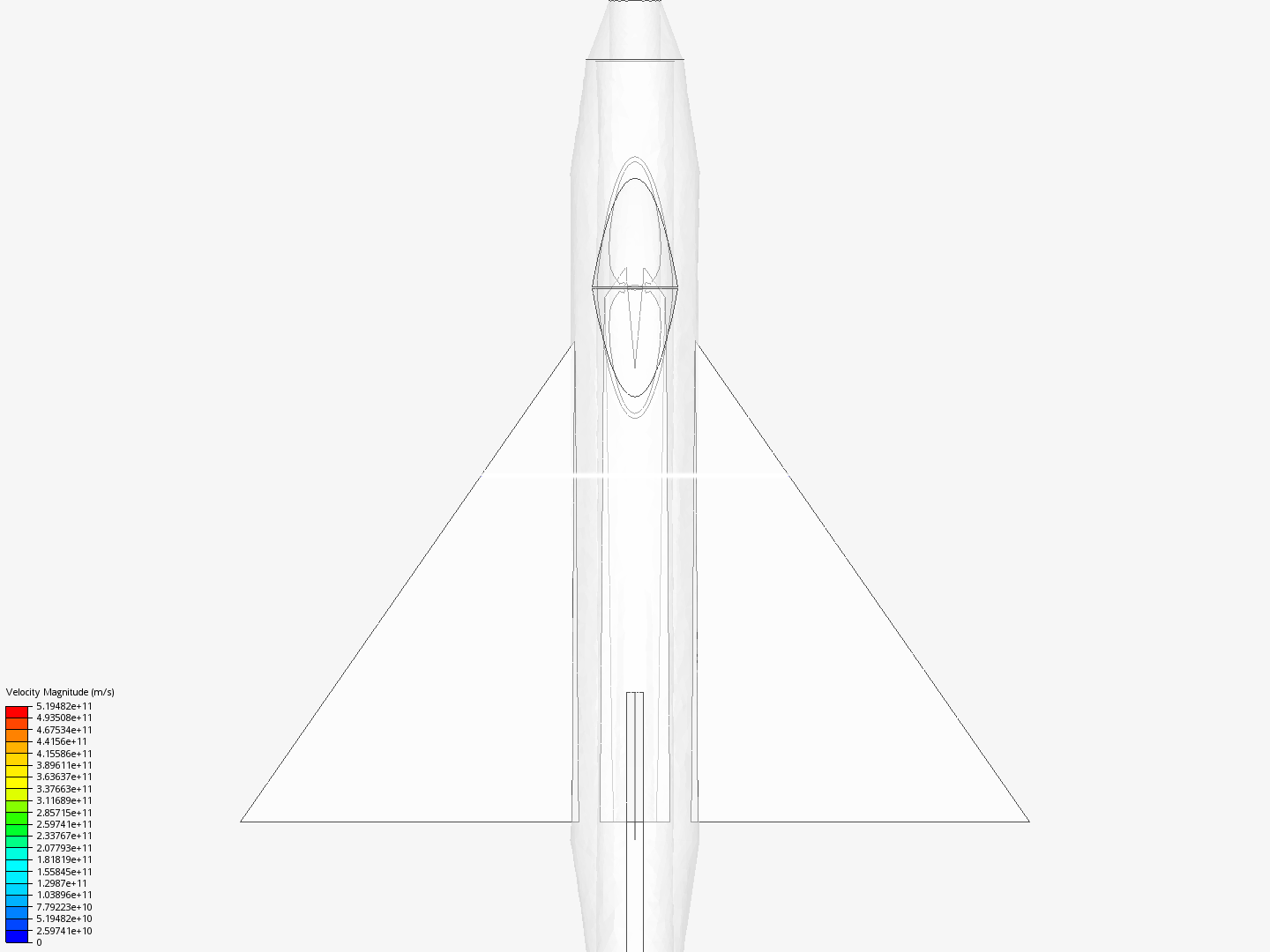 KX-1 Flying Wing by gyeung | SimScale