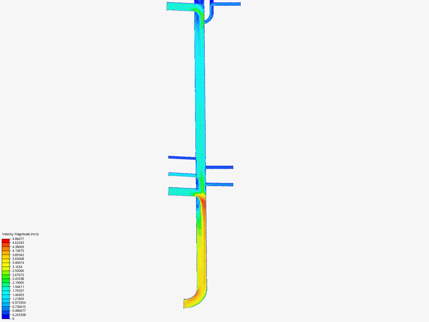 Drain system by h_e_j_partridge | SimScale...