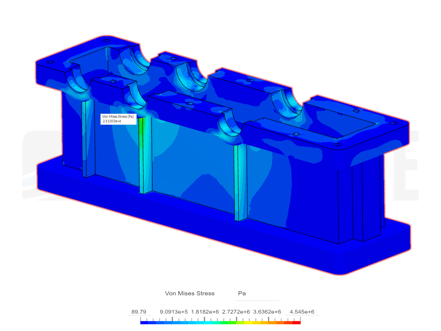 gearbox casing by hakurocks2001 | SimScale