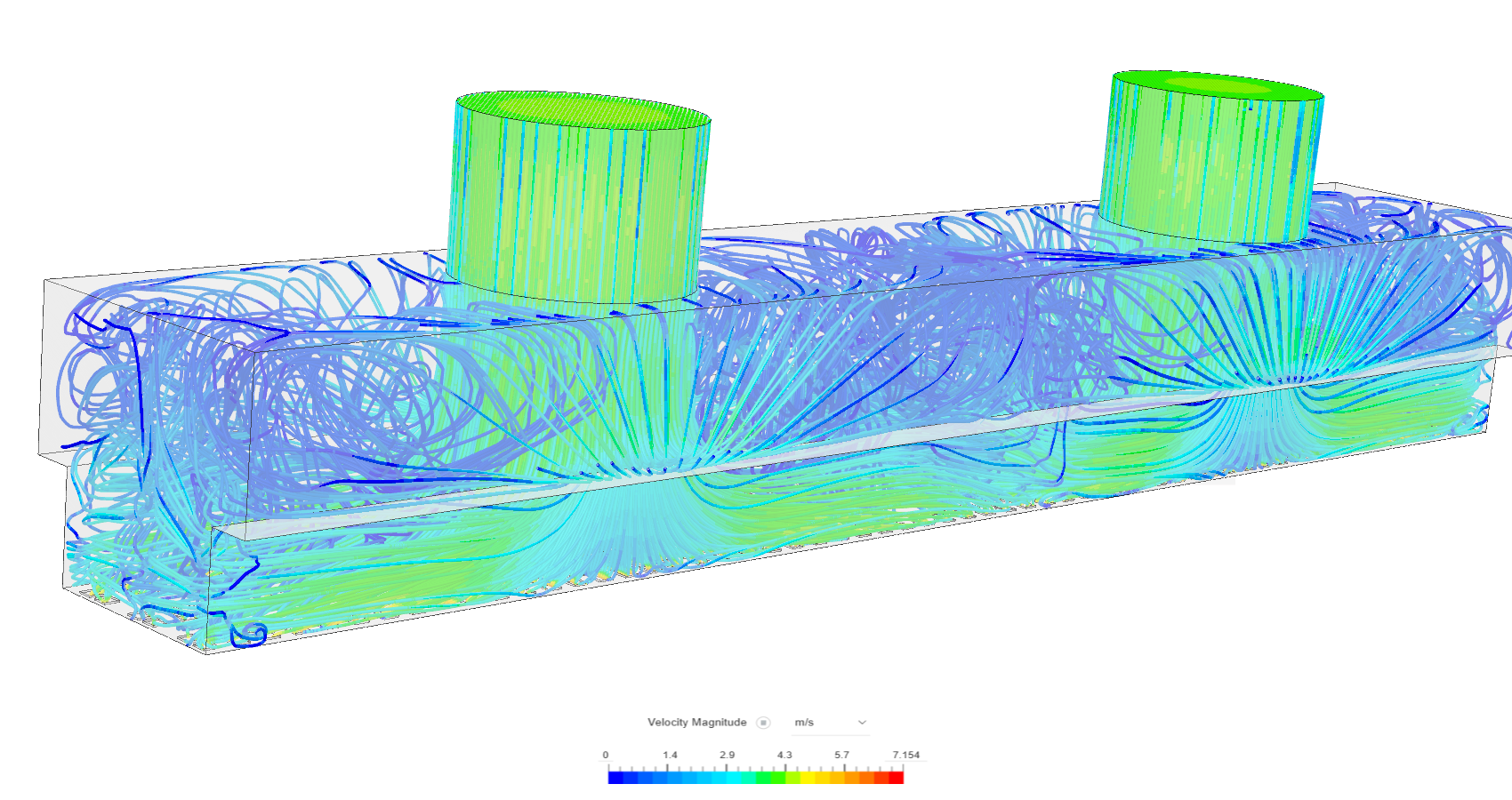 plenum with upper opening by hamadasobhi_me | SimScale...