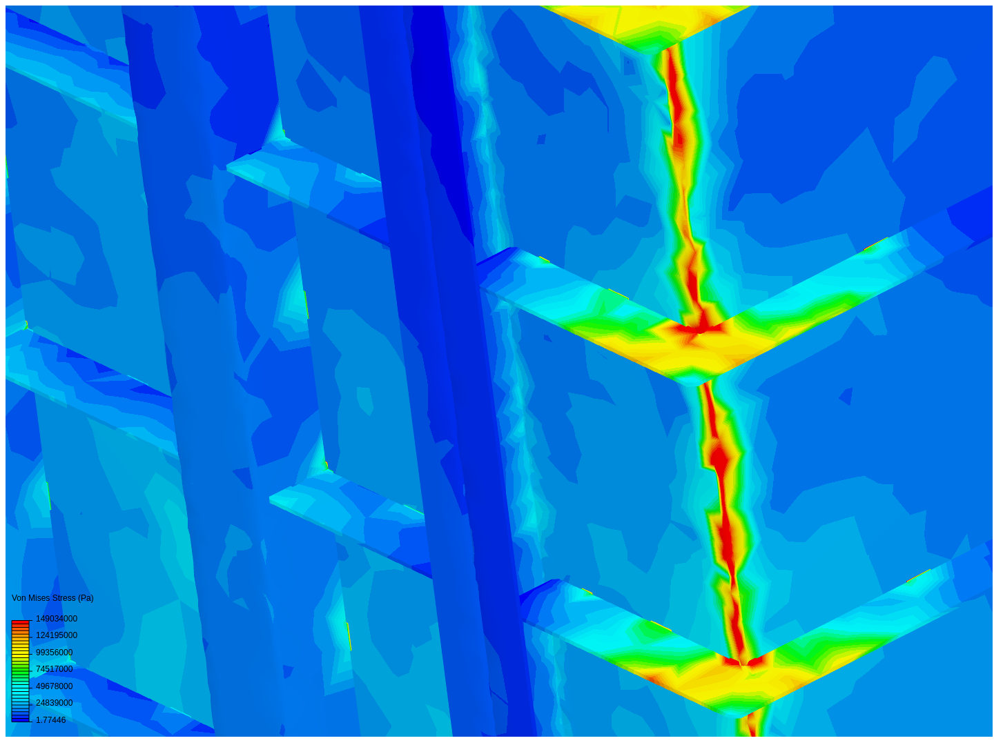 Tank-M30 plate welding by haraldt2 | SimScale