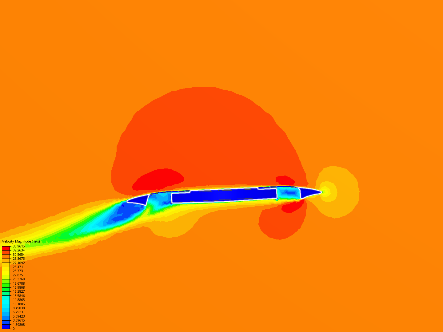 Disc Golf Wing by hbenfer | SimScale