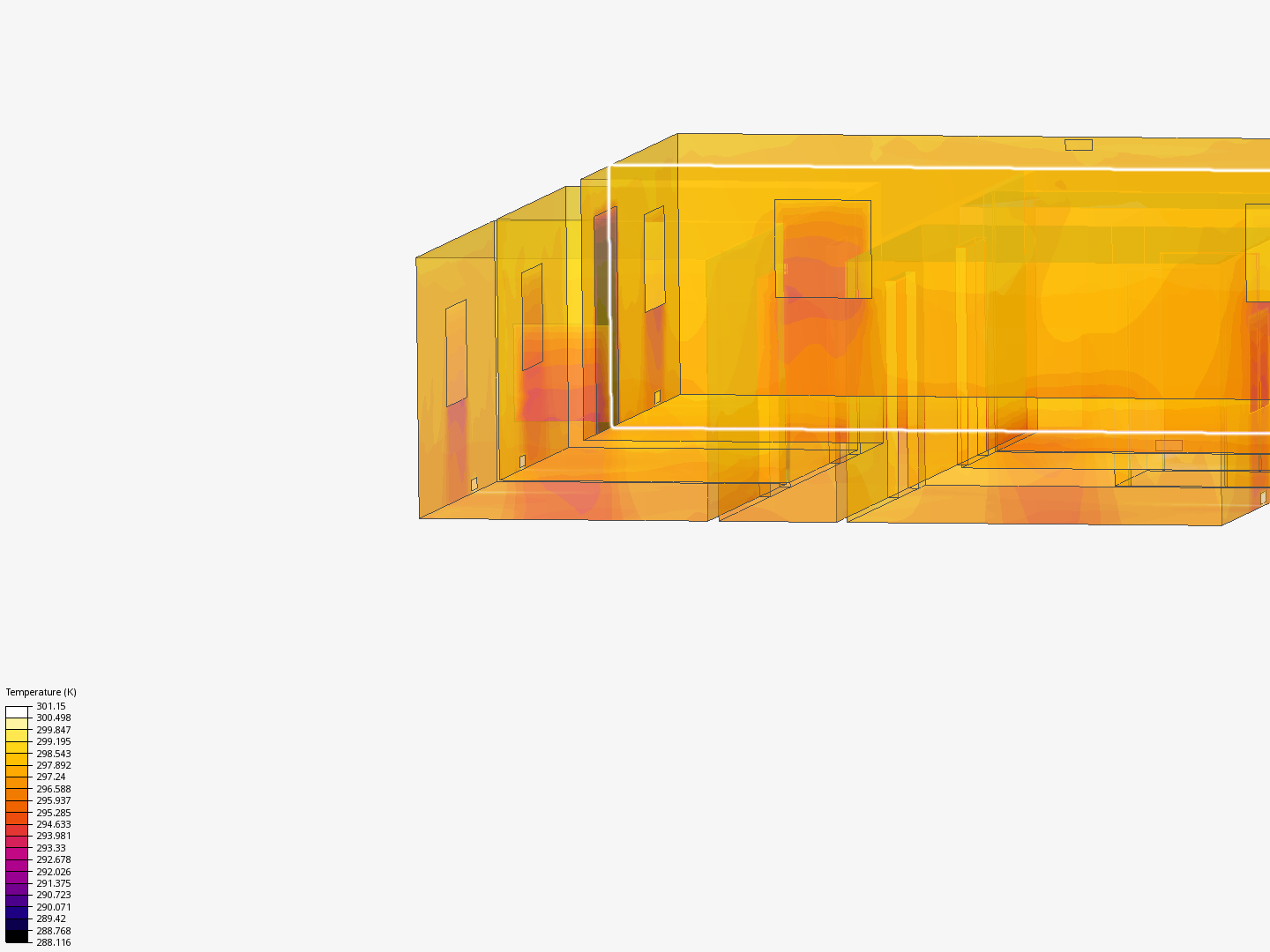 room heatup by hbreuninger | SimScale