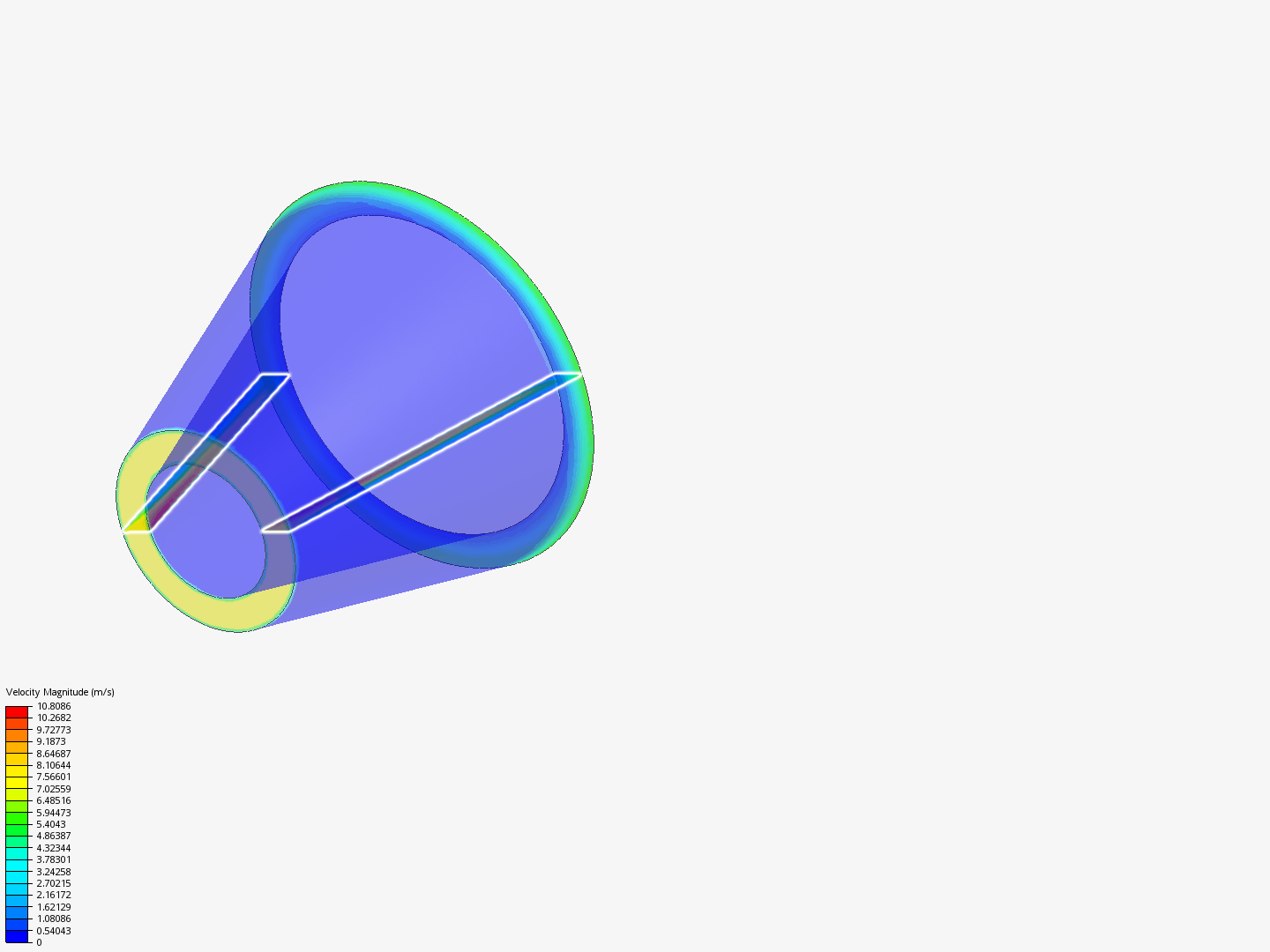 circle to circle test by hburke | SimScale