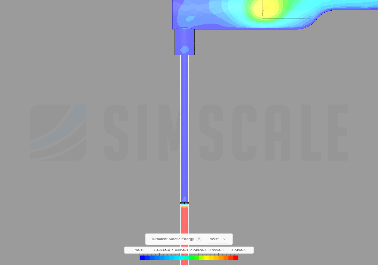 Nozzle at end fluid sim by hdp | SimScale