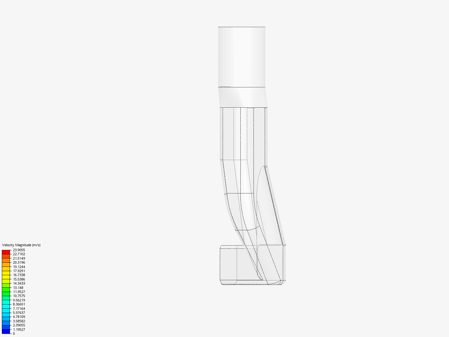 2960X Duct by hmccarthy | SimScale