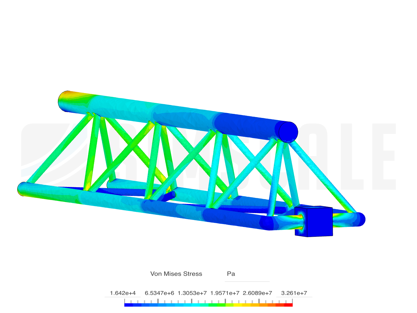 Tutorial - Linear static analysis of a crane by hsaputro | SimScale